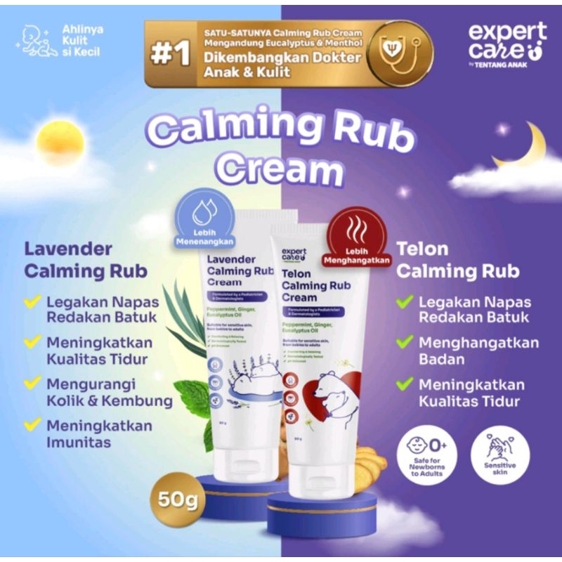 Jual Expert Care Calming Rub Cream 50 gr - Krim Bayi | Shopee Indonesia