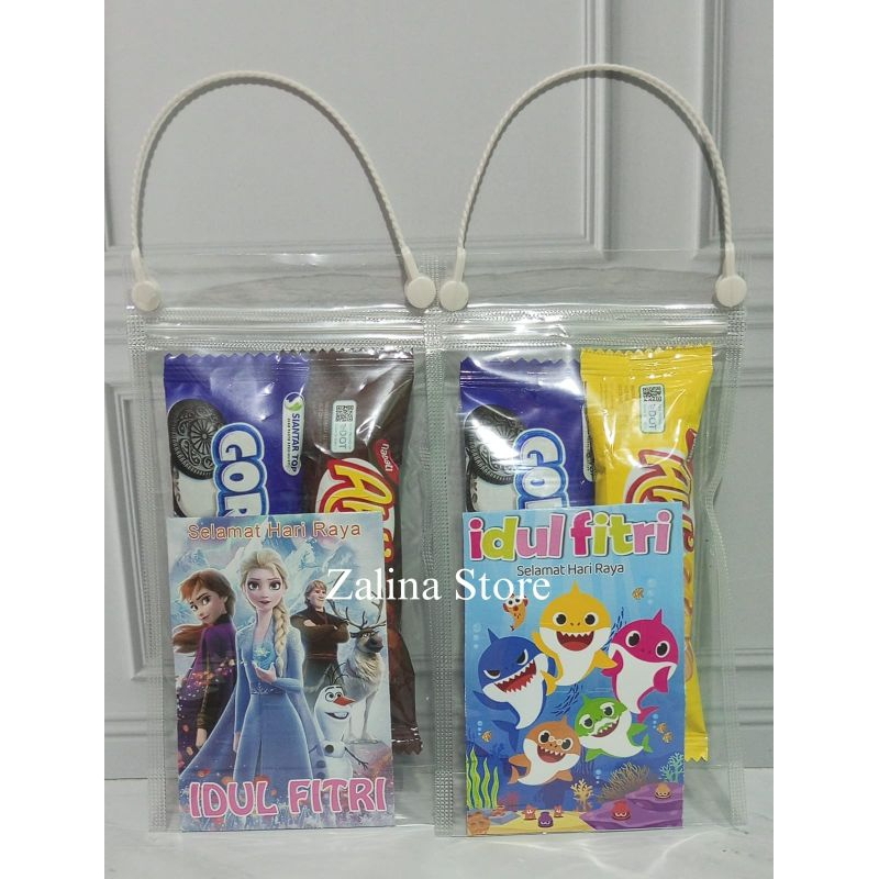 Jual Mini gift snack / hampers snack / paket snack thr lebaran + Amplop ...