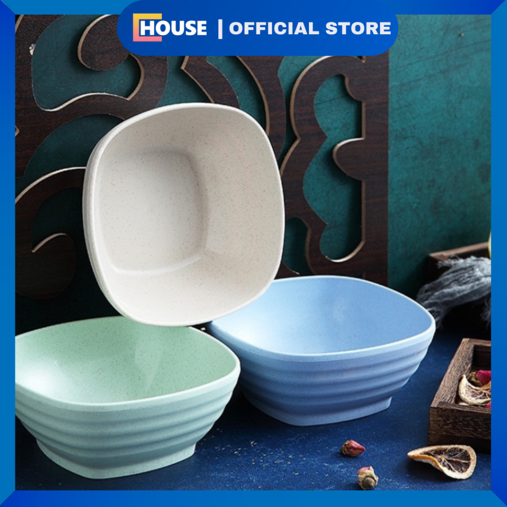 Jual Wheat Straw Mangkuk salad, peralatan makan, mangkuk pencuci mulut ...