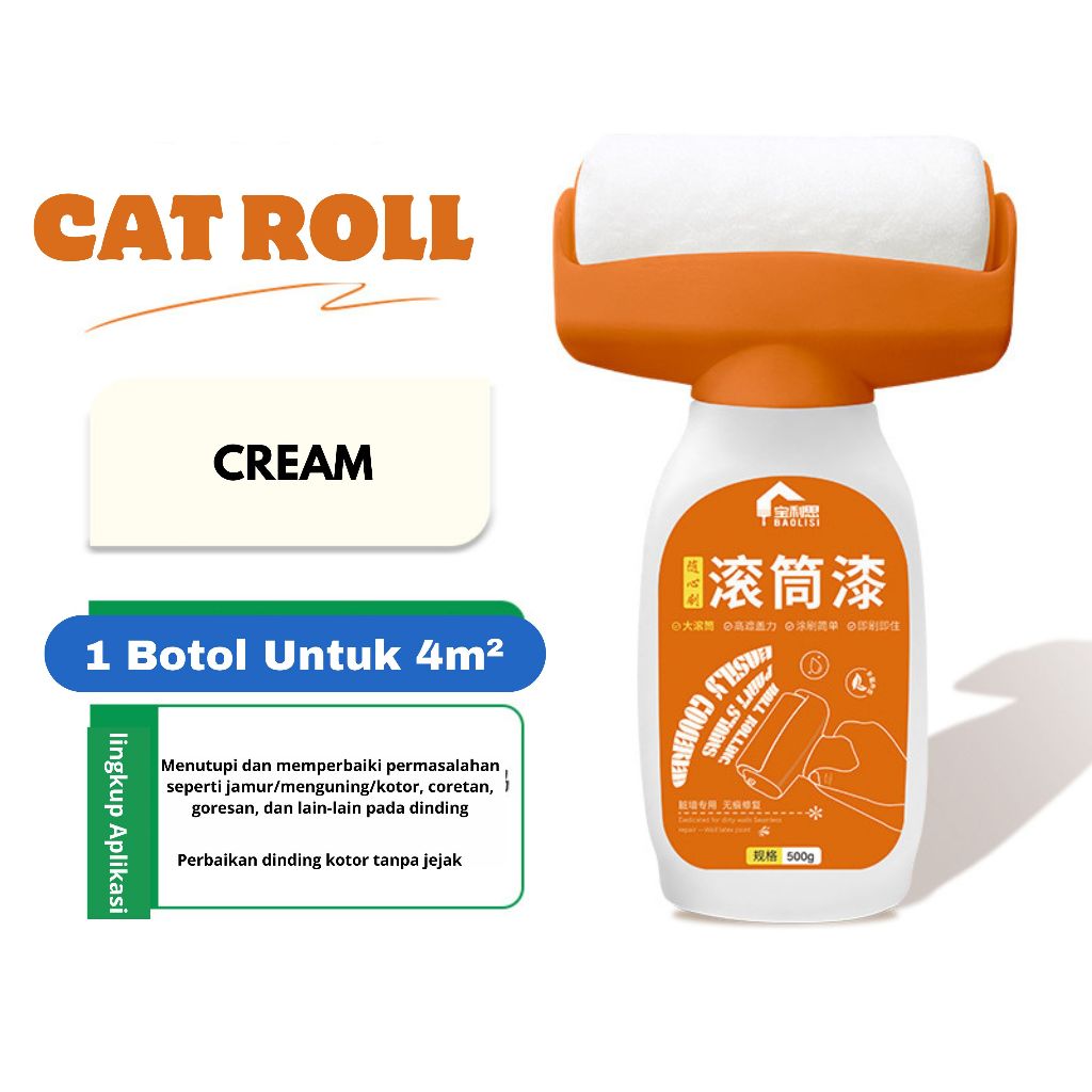 Jual Cat Dinding Roll Untuk Perbaikan Dinding Kotor / Jamuran Dengan ...