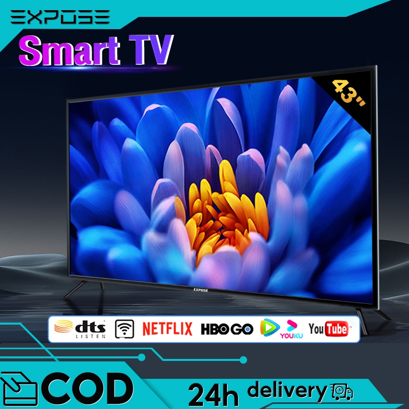 Jual TV Android 43 inch Smart TV LED 4K UHD Android OS netflix/youtube ...