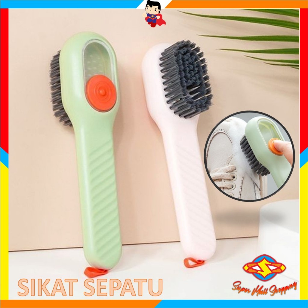Jual SMS Sikat Sepatu Multifungsi Dengan Lubang Detergen Sikat Sabun ...