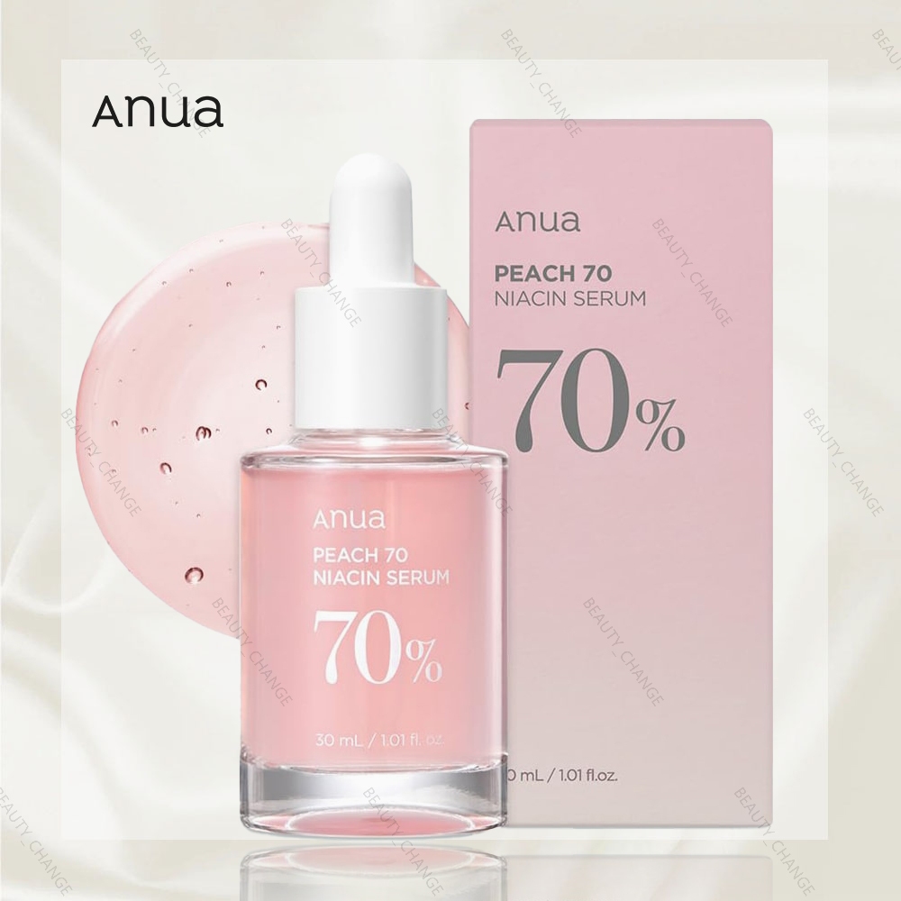 Jual Anua Peach 70% Niacinamide Serum 30ml / brightening hydrating face ...