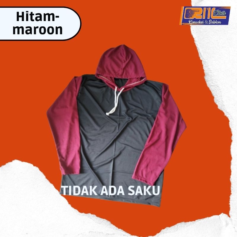 Jual Kaos Tani Sawah Atasan Kerja Proyek Kuli Bertopi Tudung Lengan ...