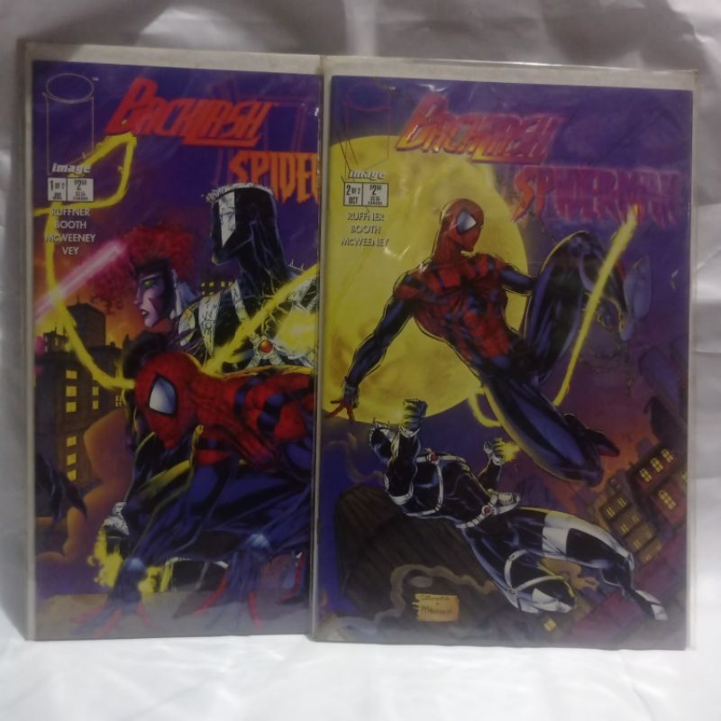 Jual COMIC BACKLASH SPIDERMAN 1 - 2 RUFFNER BOOTH MCWEENEY | Shopee ...