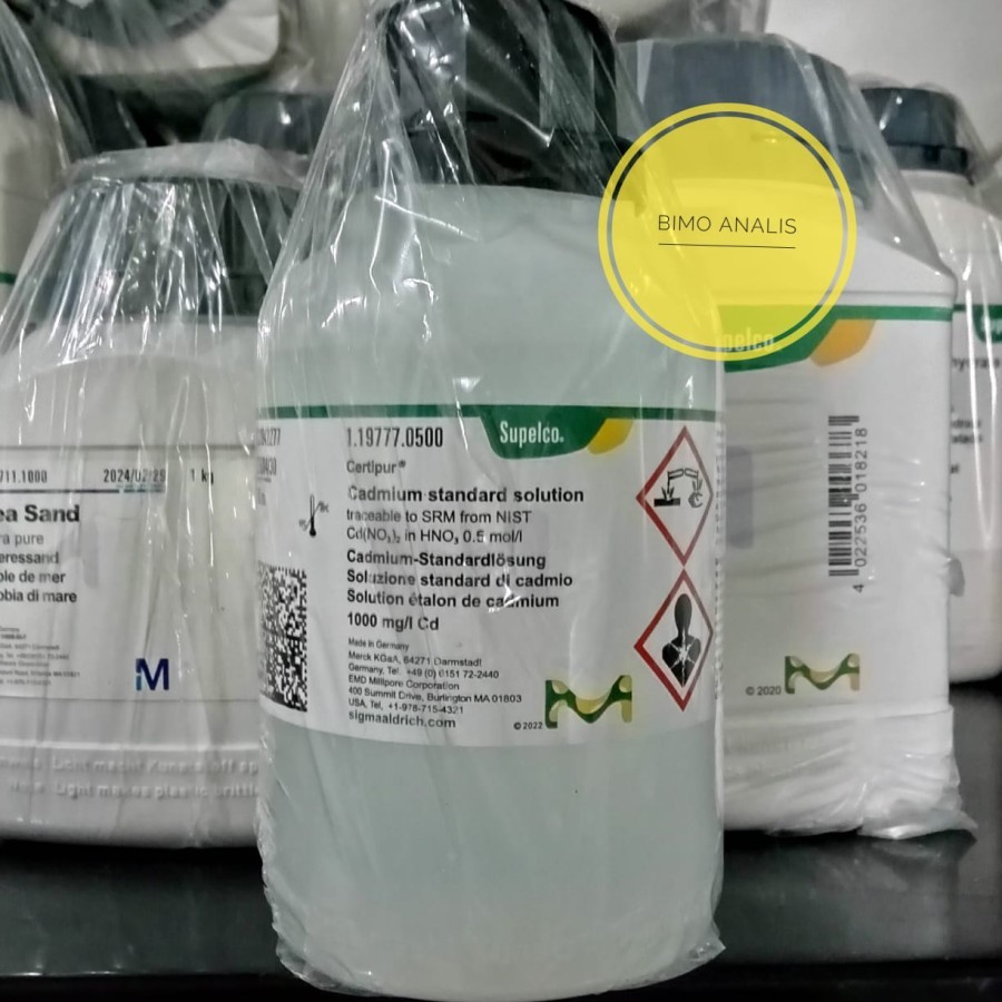 Jual MERCK CADMIUM STANDARD SOLUTION 119777 / LARUTAN KADMIUM 500ML ...