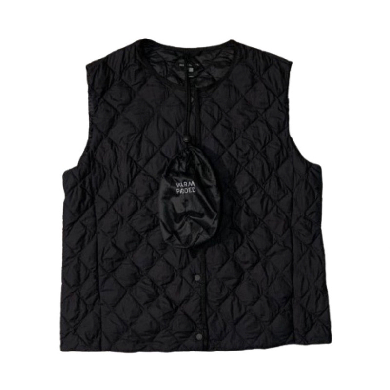 Jual Warm Padded Vest Uniqlo “Black” | Shopee Indonesia