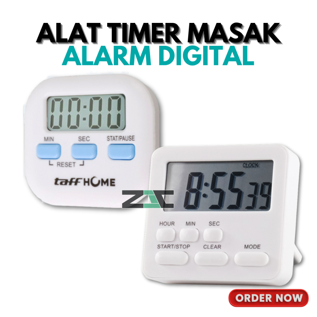 Jual Timer Masak Dapur Magnetic Stopwatch Alarm Kitchen Timer | Shopee ...