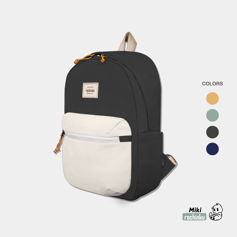 Jual Rochinku Miki Series Backpack - Tas Ransel Sekolah Kantor | Shopee ...