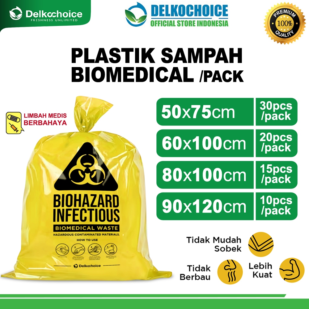 Jual Kantong Plastik Sampah Jumbo Tebal Premium Trash Bag Delkochoice | Shopee Indonesia