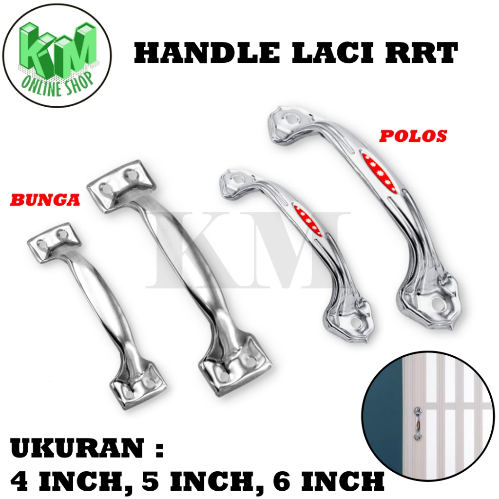 Jual Tarikan Handle Laci Stainless POLOS dan MOTIF BUNGA / Plat Handel ...