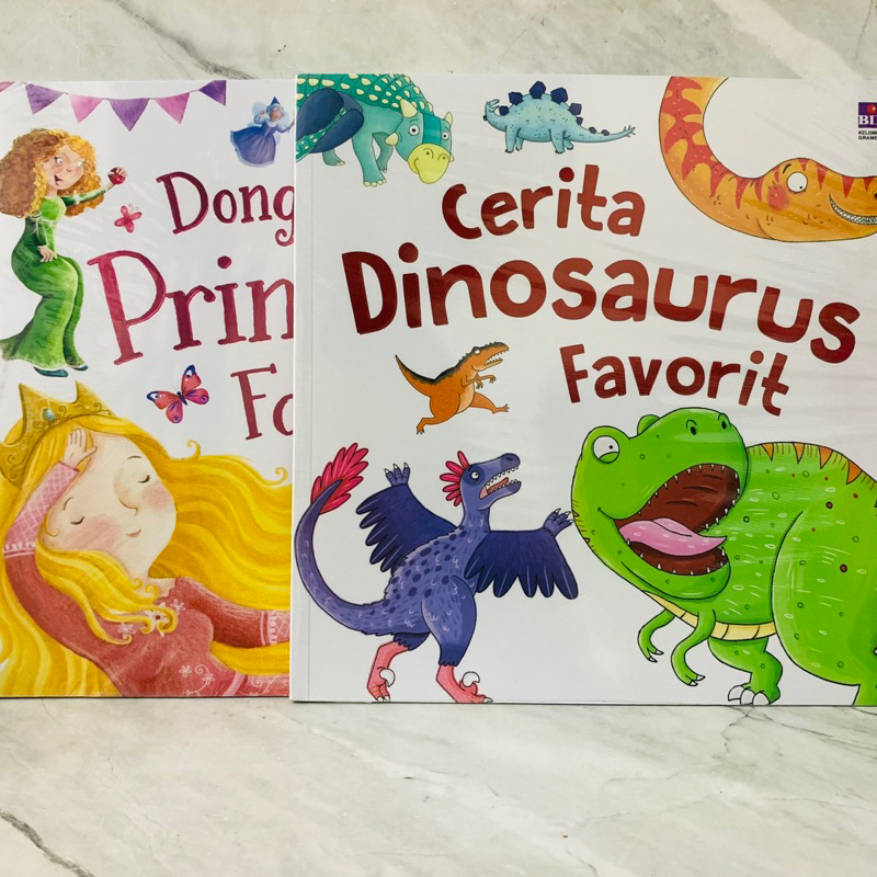 Jual Buku Anam Cerita Dinosaurus Favorit / Dongeng Princess Favorit ...