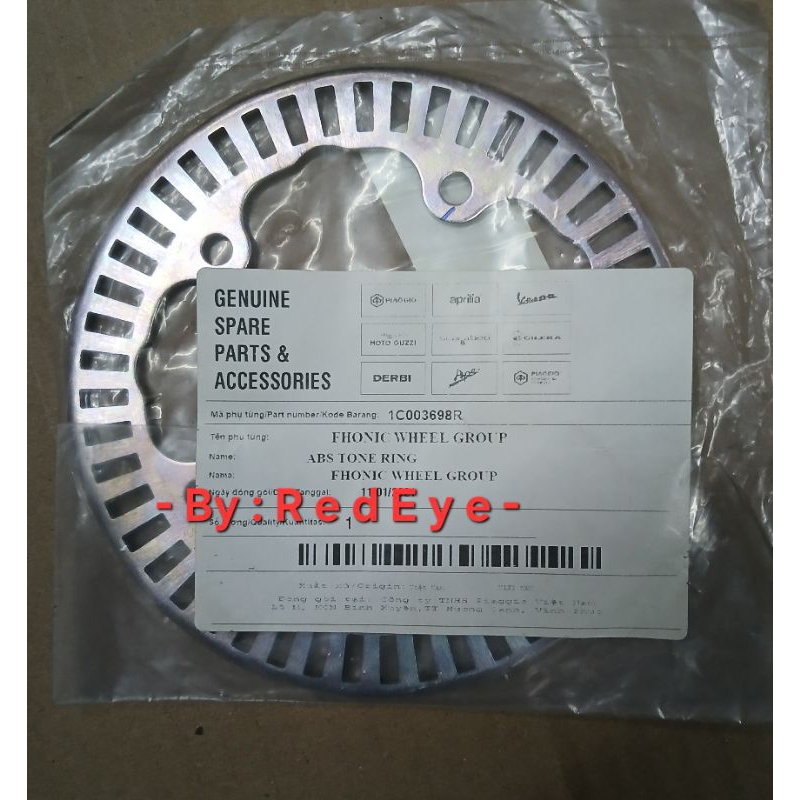 Jual Phonic Wheel ABS Vespa GTS - GTV Original | Shopee Indonesia