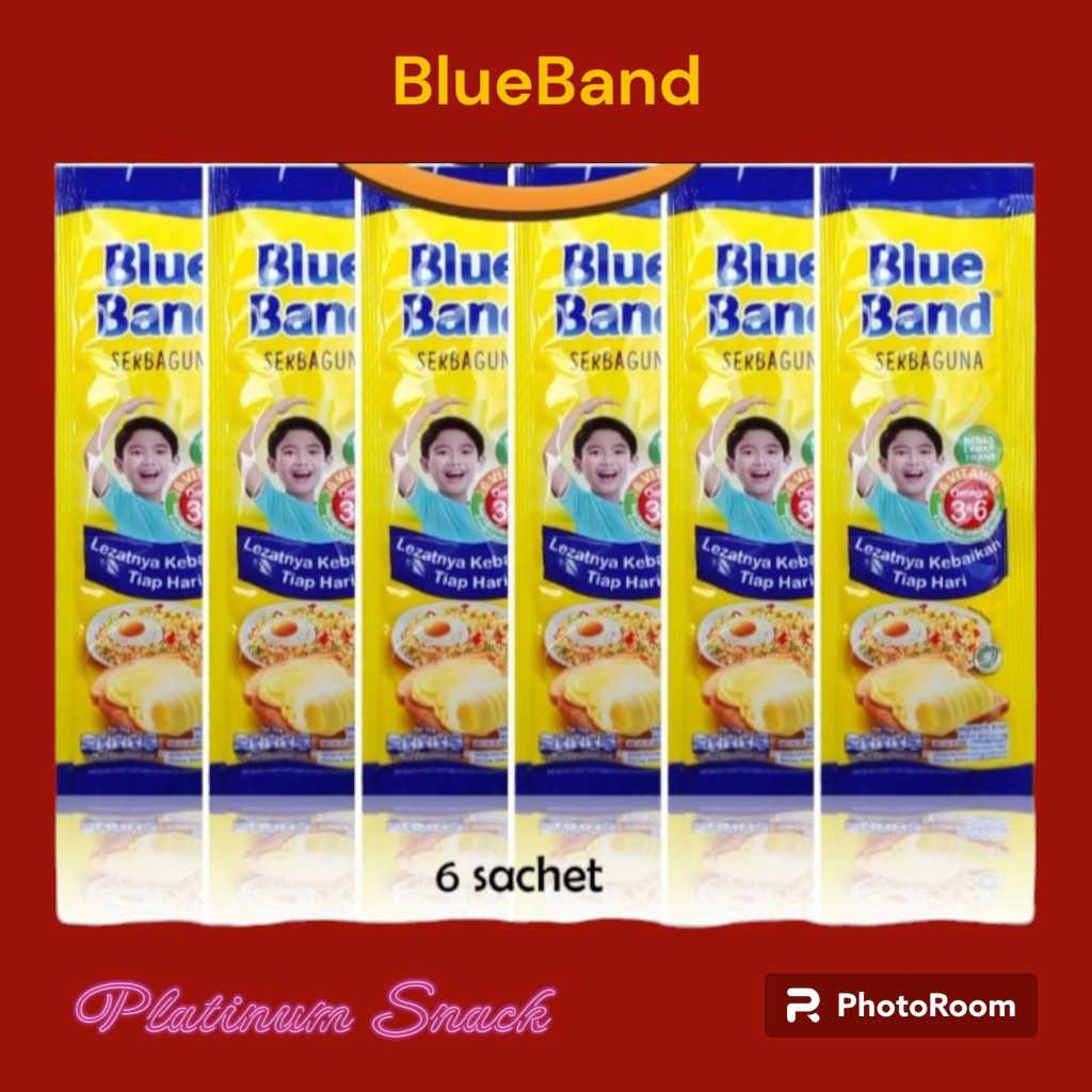 Jual Blue Band Sachet | Isi 6 Sachet @ 15 Gr | Shopee Indonesia