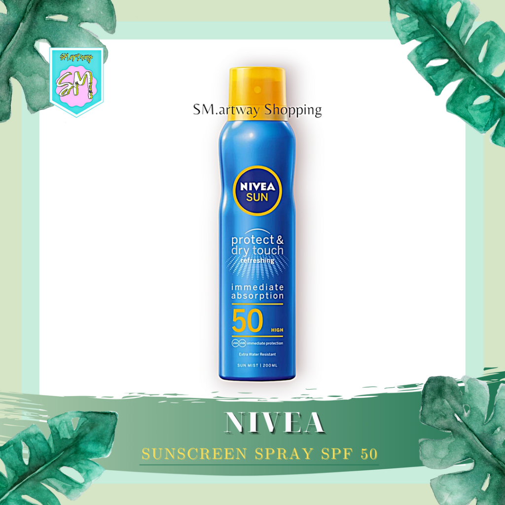 Jual NIVEA Sunscreen Spray SPF 50 (Water Resistent) | Sun Protect ...
