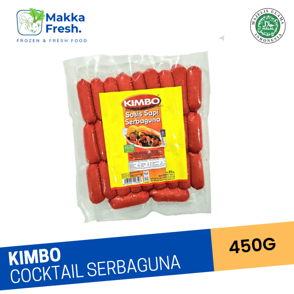 Jual kimbo sosis sapi serbaguna merah 450 gram | Shopee Indonesia