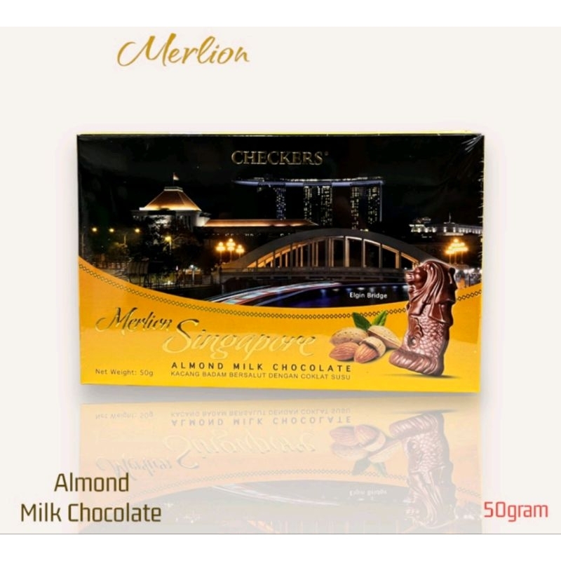 Jual Coklat Checkers Merlion Singapore 50 gram - Oleh oleh Singapore ...