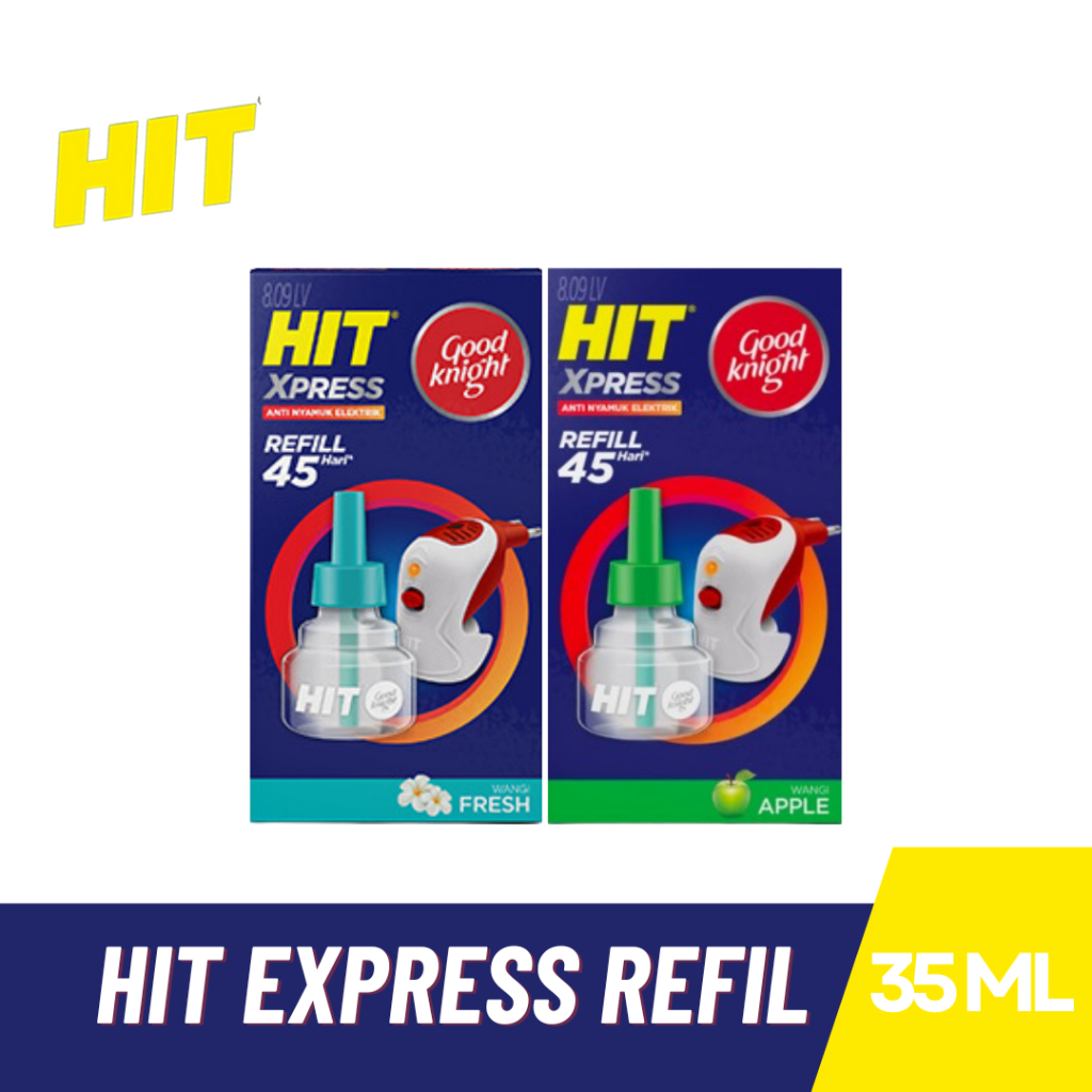 Jual Hit Good Knight Xpress Refil 35ml Obat Nyamuk Elektrik - Bunuh ...