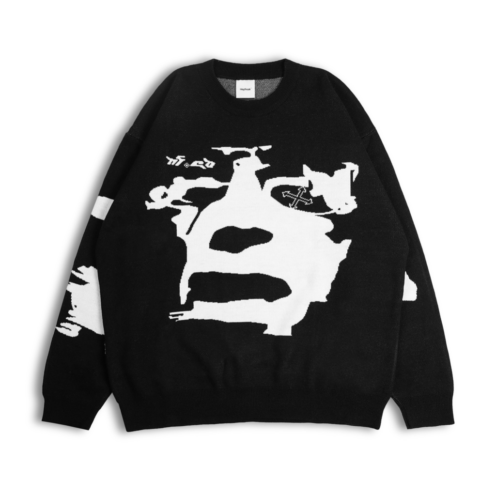 Jual Heyfreak Knit Crewneck Misfit | Shopee Indonesia