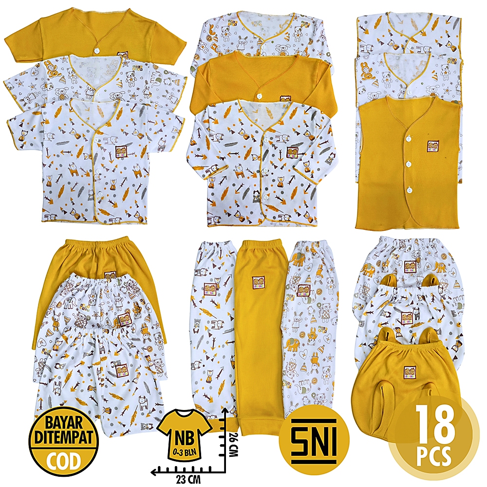 Jual 18 Pcs / 9 Stel Paket Baju Bayi Celana Bayi Setelan Baju Bayi Baru ...