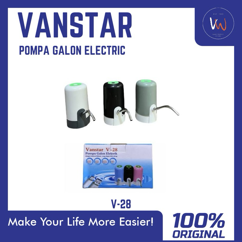 Jual Pompa Air Electric Vanstar V-28 / Pompa elektrik / Pompa Air ...