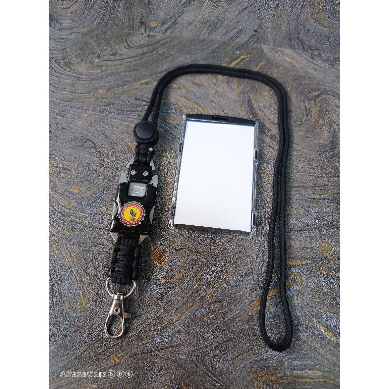 Jual Tactical lanyard id card holder logo cakra intel baintelkan ...