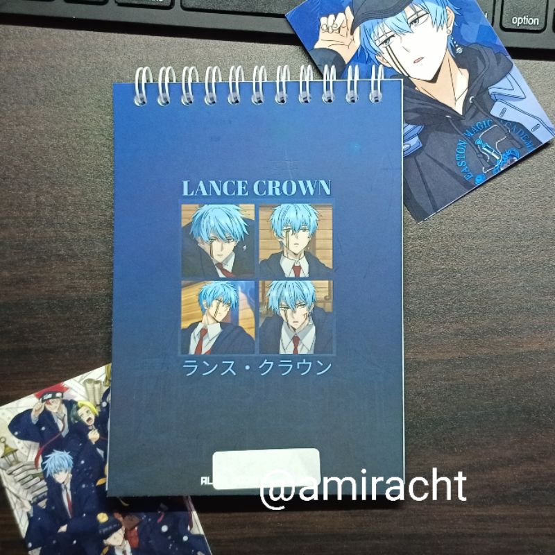 Jual Custom Notebook Spiral, Blocknote A6 Anime/ Bebas |FREE DESIGN ...