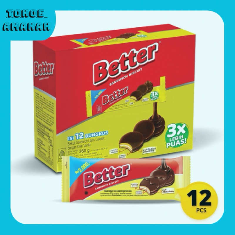 Jual Better Box Isi 12 sachet | Shopee Indonesia