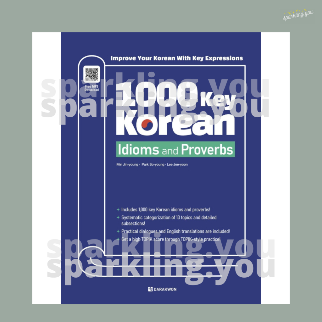 Jual 1000 Key Korean Idioms and Proverbs+ Audio | Buku Belajar Bahasa ...