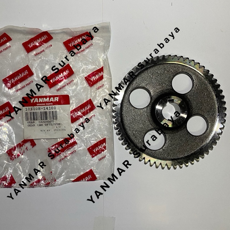 Jual Gear cam shaft Yanmar TF85/75 10540H-14100 Original | Shopee Indonesia