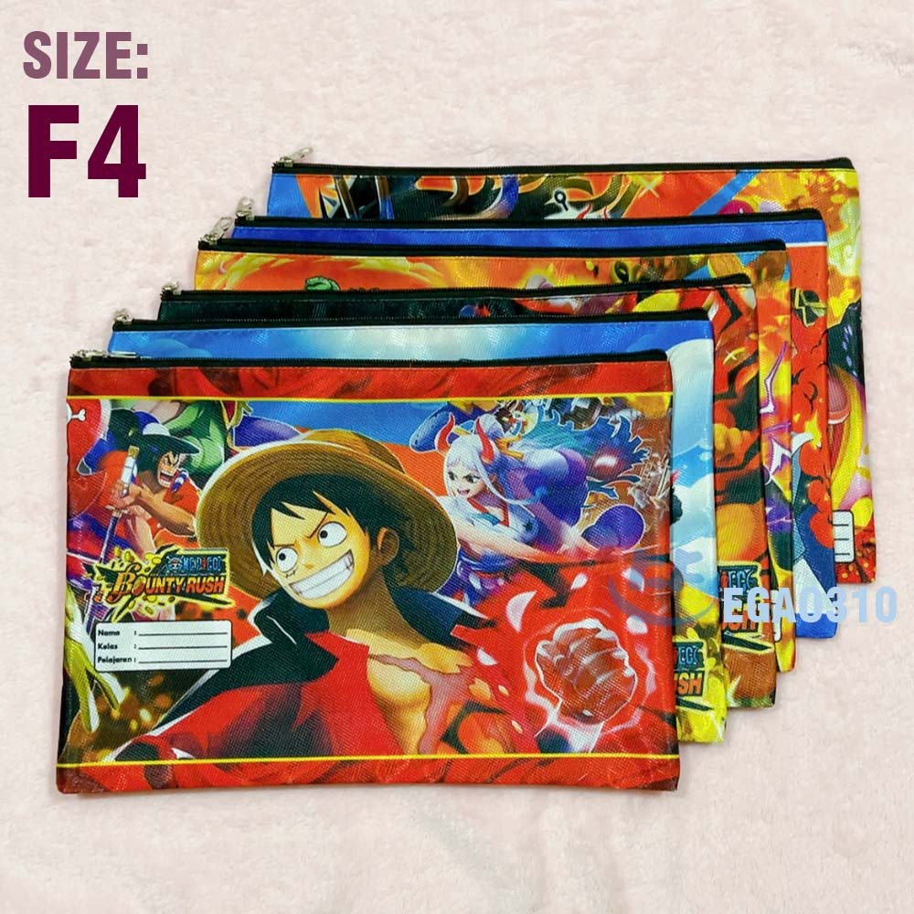 Jual Map Folder Dokumen F4 Kain- One Piece | Shopee Indonesia