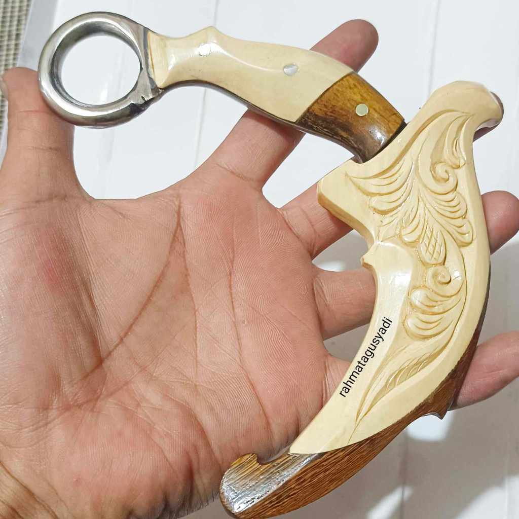 Jual (COD) Pisau Tradisional Minang Kerambit Karambit Beladiri Silat | Shopee Indonesia