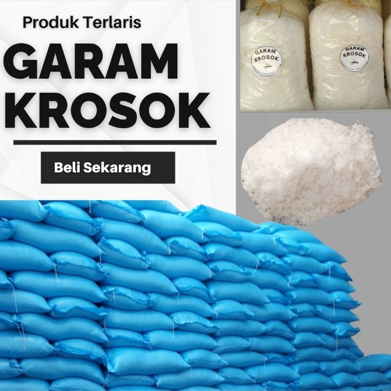 Jual GARAM KROSOK 20KG - GARAM KASAR - GARAM MASAK - GARAM KRISTAL ...