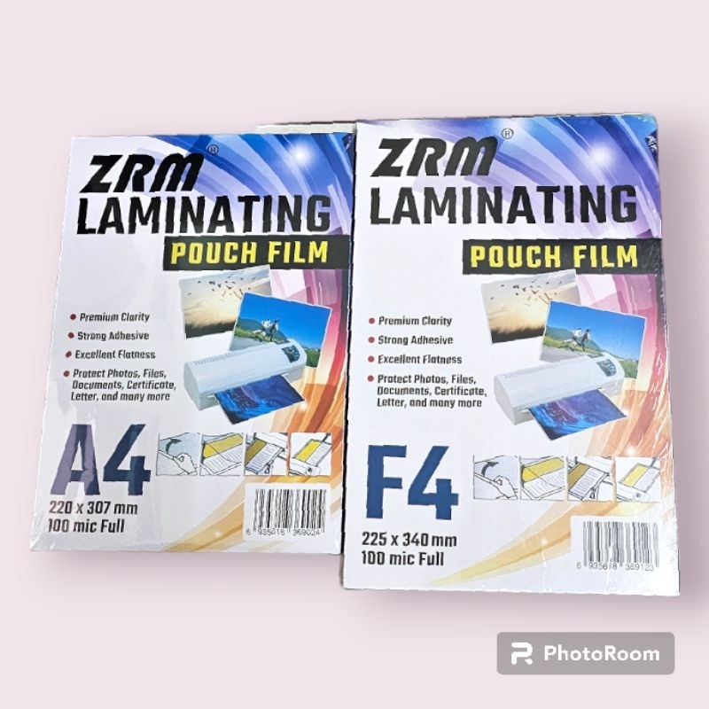 Jual Laminating ZRM F4 100 MIC (100 Pc) | Shopee Indonesia