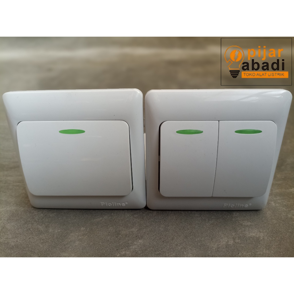 Jual Saklar Tanam Pioline Decor Series Dengan Indicator/Switch with ...