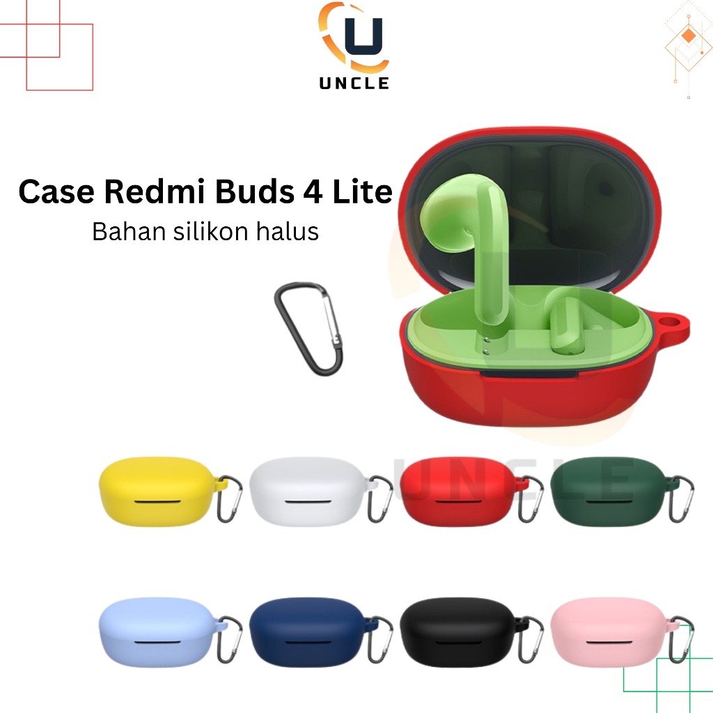 Jual Case Casing Cover Silicone Xiaomi Airdots Redmi Buds 4 Lite ...