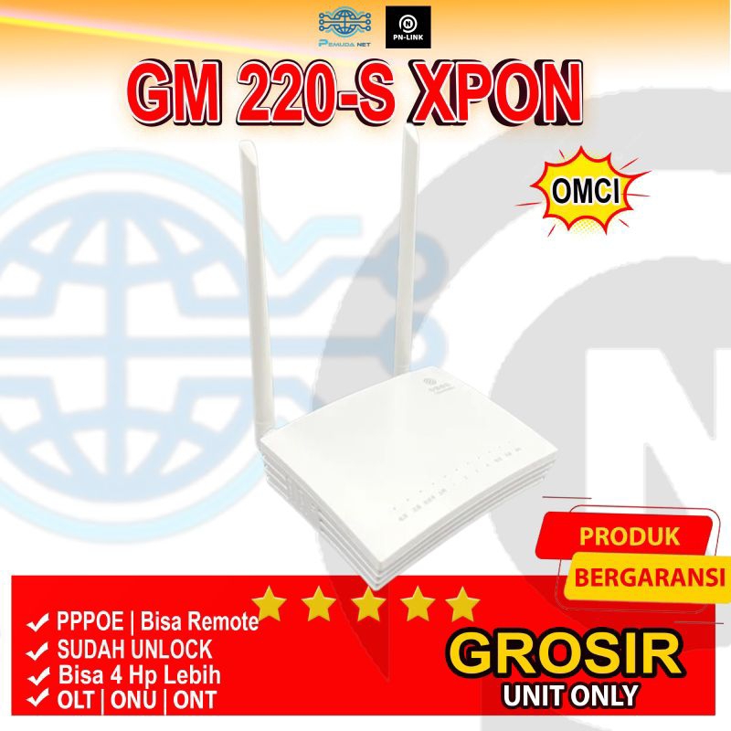 Jual GM220-S XPON EPON GPON ONU ONT Support Omci Unit Only | Shopee Indonesia
