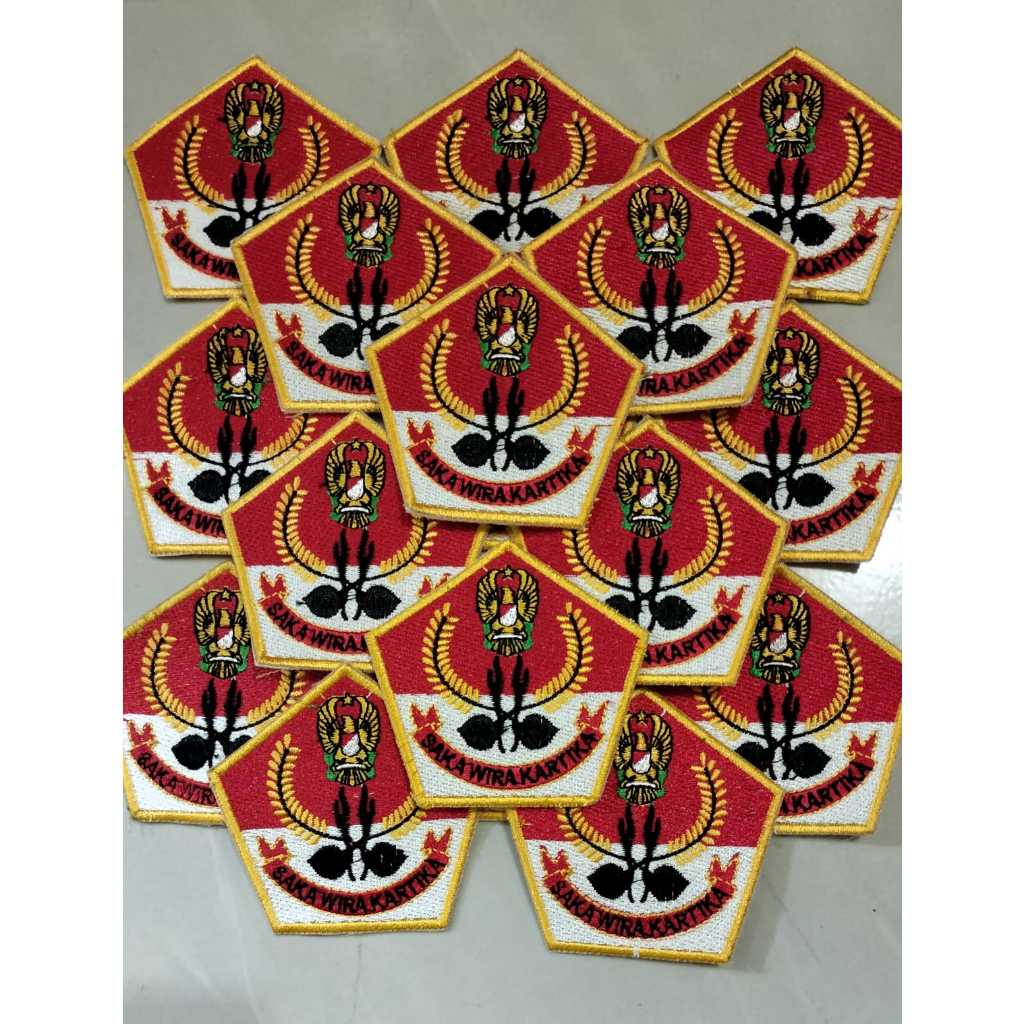 Jual BORDIR BEDGE SAKA / EMBLEM SAKA PRAMUKA / SAKA WIRA KARTIKA ...