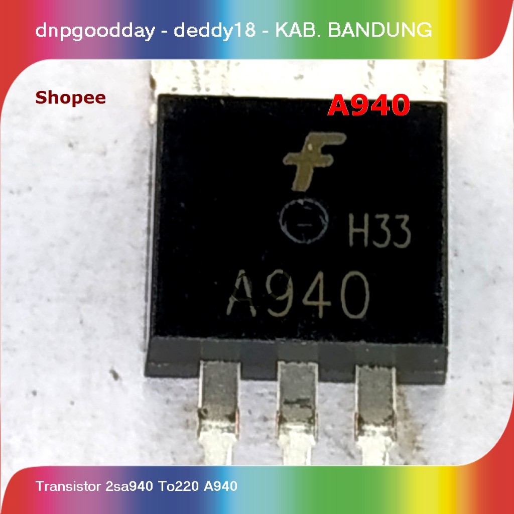 Jual transistor 2sa940 to220 a940 | Shopee Indonesia