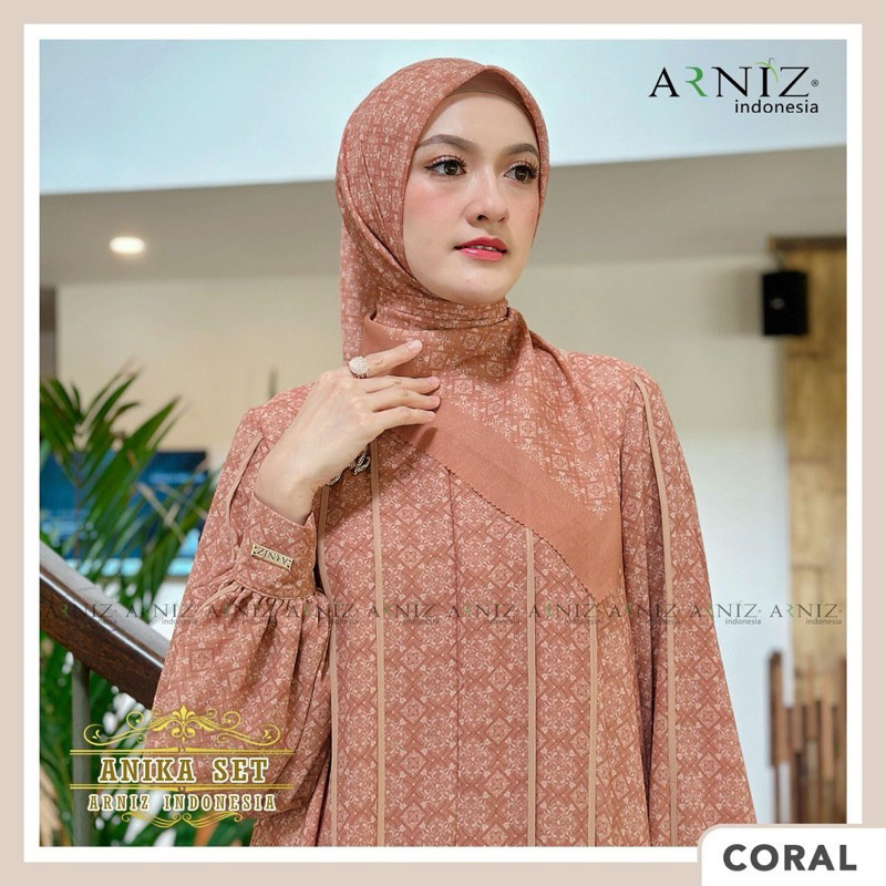 Jual Anika set By Arniz collection ( Dress & segi4 ) | Shopee Indonesia