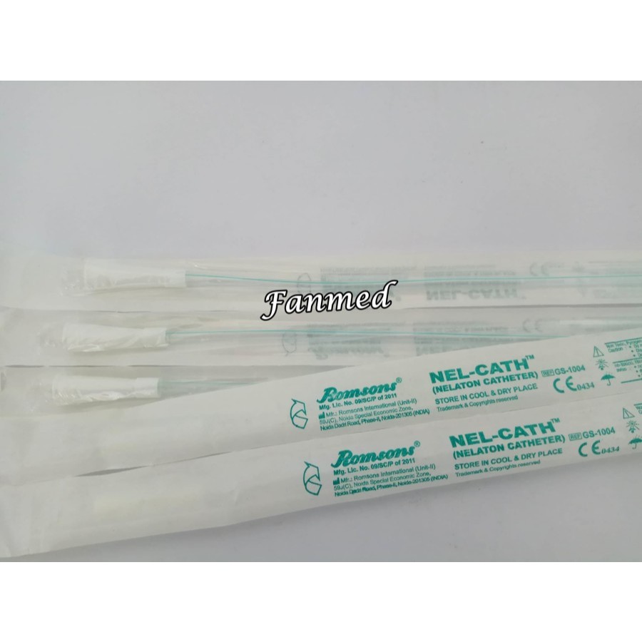 Jual Nelaton Catheter Romsons GS 1004 Nel Cath 12 Fr | Shopee Indonesia