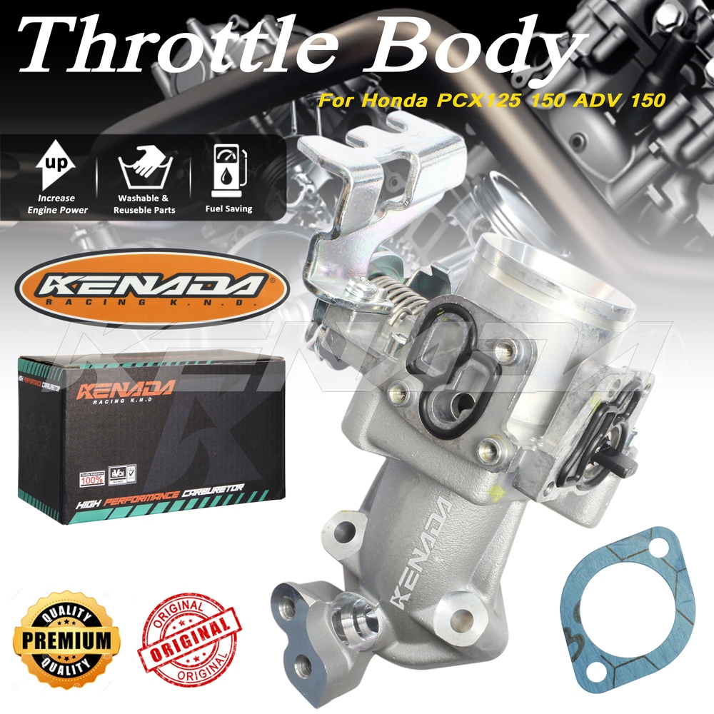 Jual KENADA RACING Throttle Body TB PCX 150 Lokal ADV 150 28mm 30mm ...