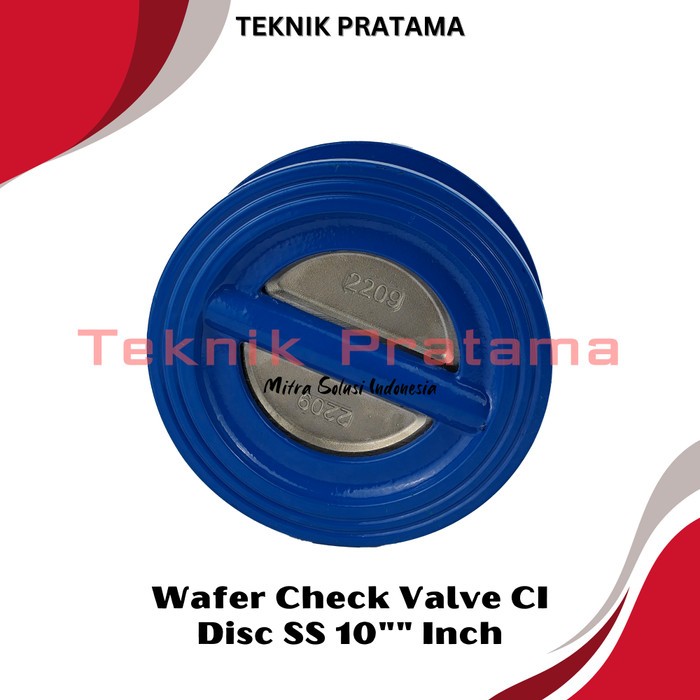 Jual Wafer Check Valve 2 1/2" inch Cast Iron Disc SS 304 PN16 | Shopee ...