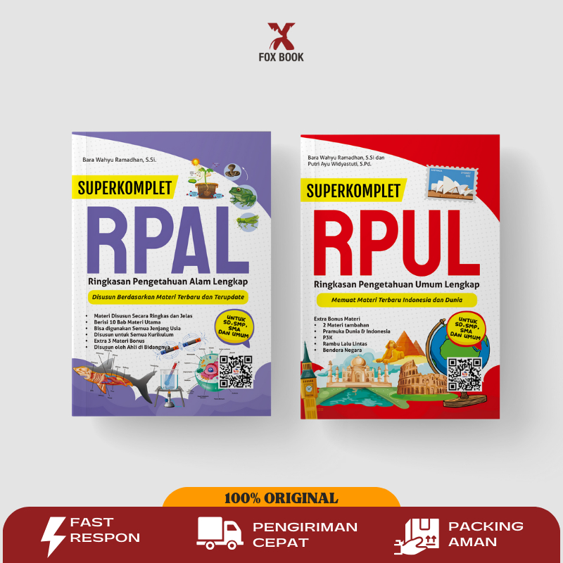 Jual Buku RPAL & RPUL : Superkomplet RPAL & RPUL UNTUK SD, SMP, SMA ...