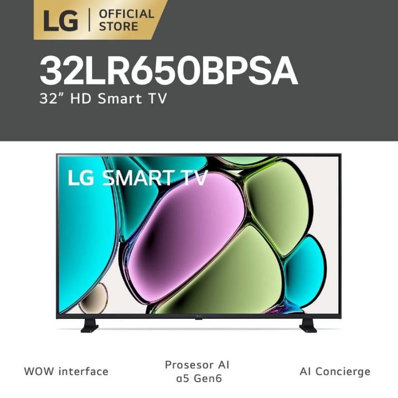 Jual LG Smart TV Digital 32" inch HD 32LR650BPSA | Shopee Indonesia