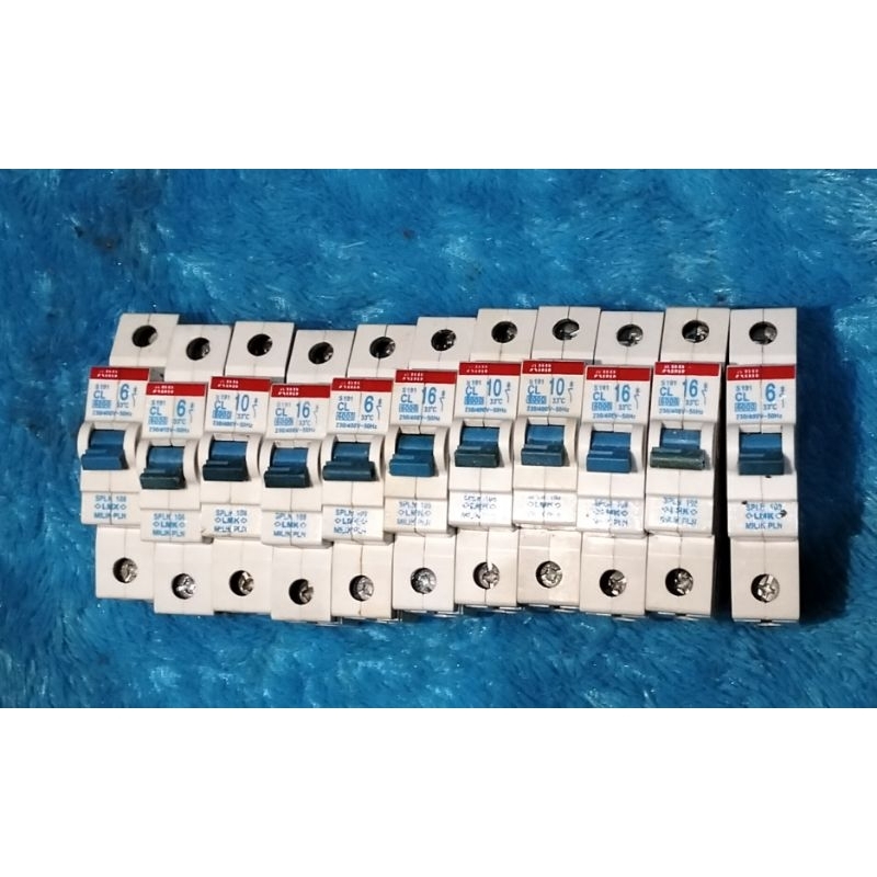 Jual MCB ABB 191 PLN second 2A, 4A, 10A,dll | Shopee Indonesia