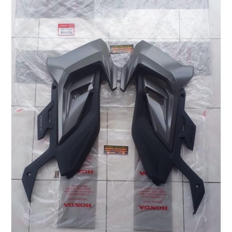Jual SHROUD SET INNER CB150R NEW V4 COVER BODY ABU ABU SAMPING KUPINGAN ...