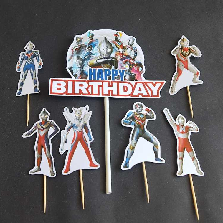 Jual Topper ultraman hiasan kue ulang tahun | Shopee Indonesia