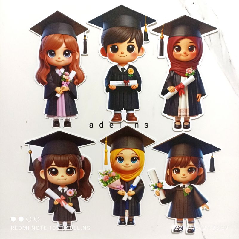 Jual TOPPER BUKET WISUDA LUCU | Shopee Indonesia