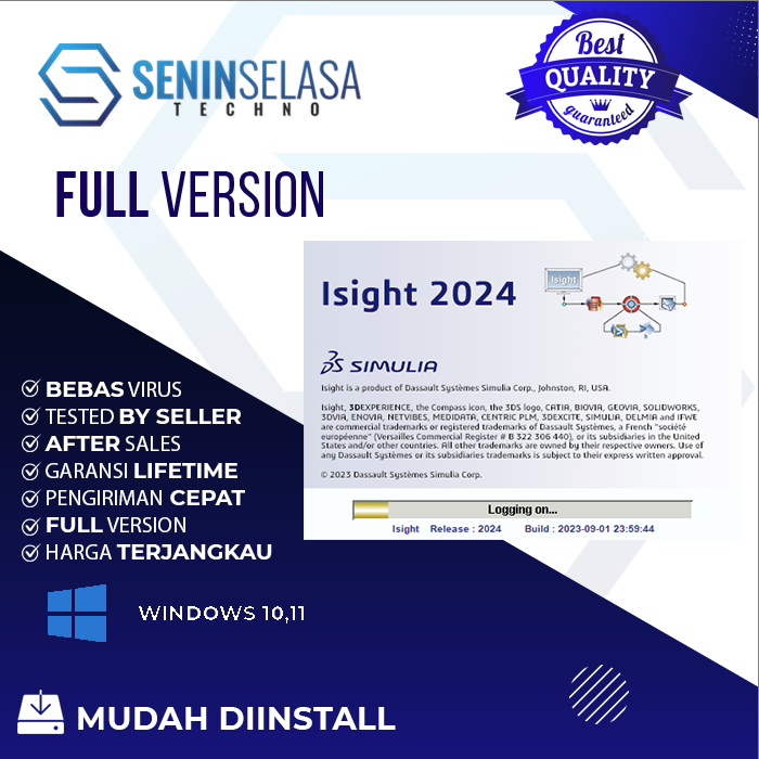 Jual Software Analisis Elemen Hingga: DS SIMULIA Suite Abaqus 2025 [WIN] | Shopee Indonesia